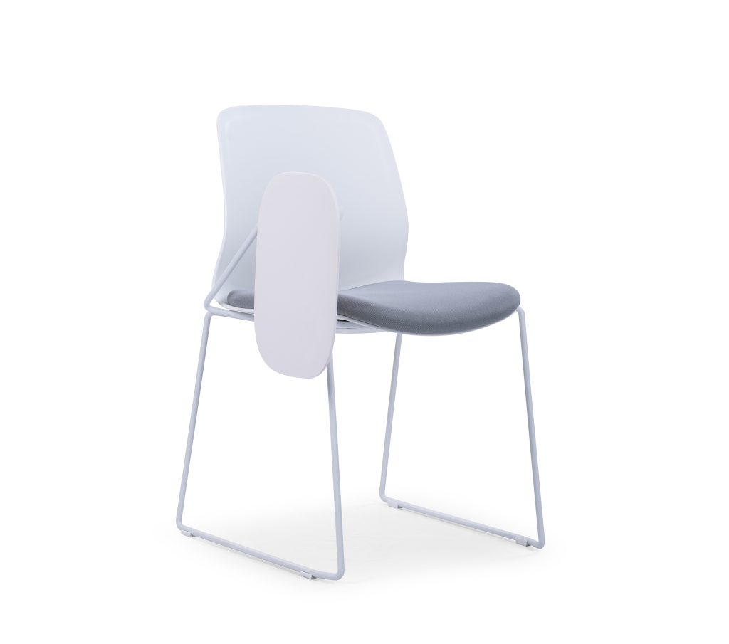 White Frame chair - Gulf Office Furniture